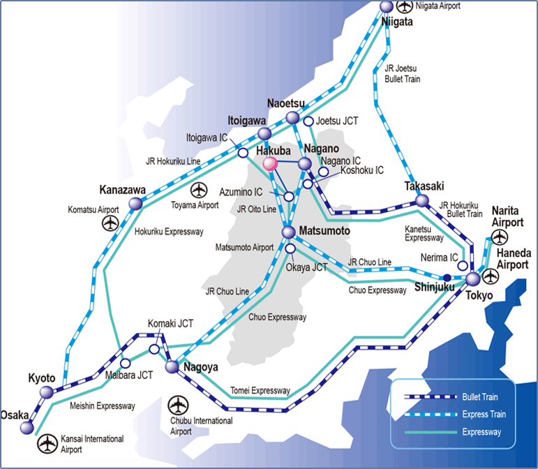 Getting Here – Hakuba Tourism -Official Site